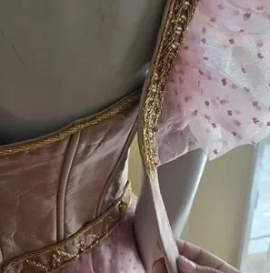 Dresses | Handmade Cambodian Dress Pink Gold Traditional Formal Elegant ...